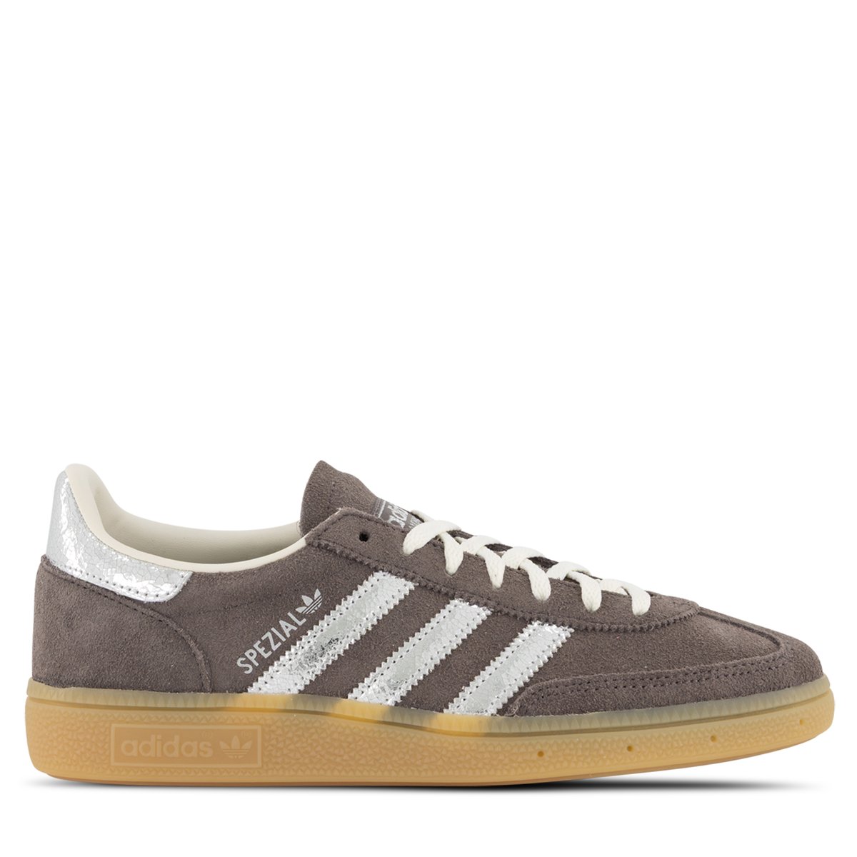 adidas Originals Handball Spezial Womens Charcoal/Silver Met/Gum | Hype DC
