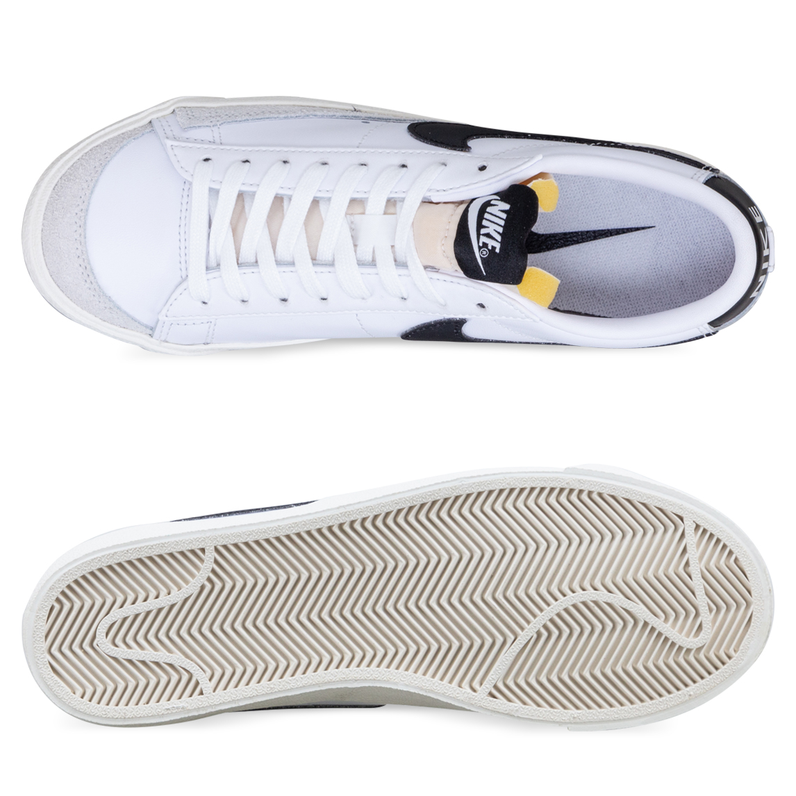 Nike Blazer Low '77 Womens White/Black-Sail-White | Hype DC