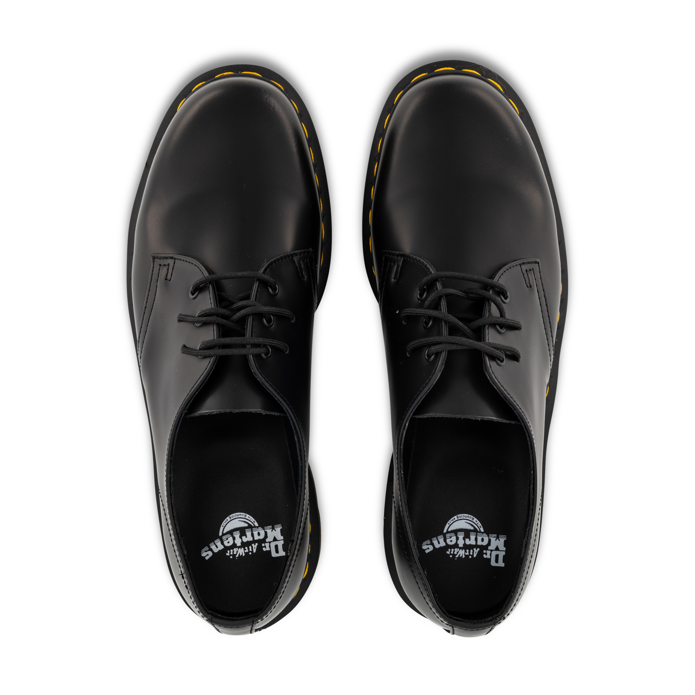 Dr Martens 1461 Extreme Lace Smooth Black Polished Smooth | Hype DC