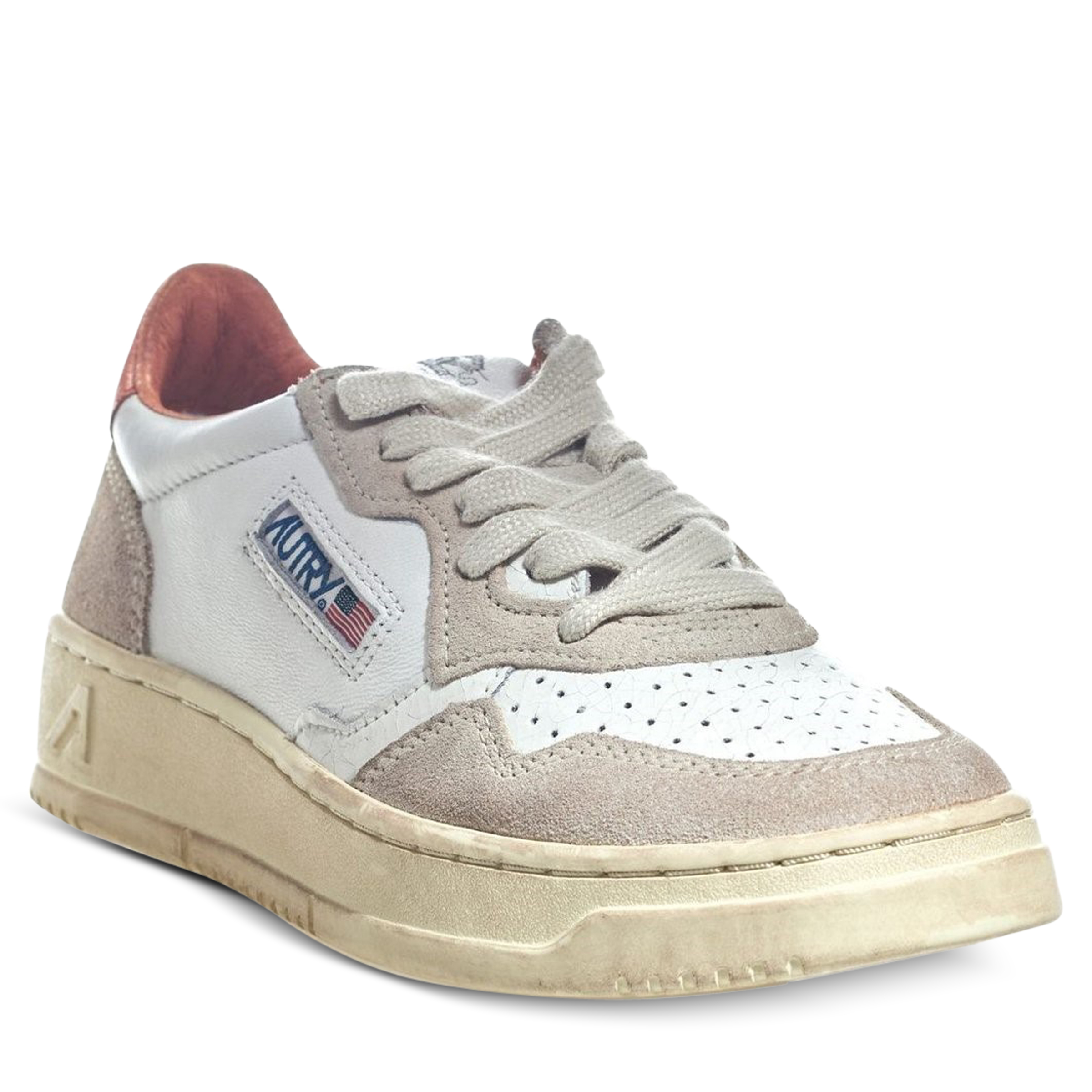 Autry Medalist Womens White/Orange | Hype DC