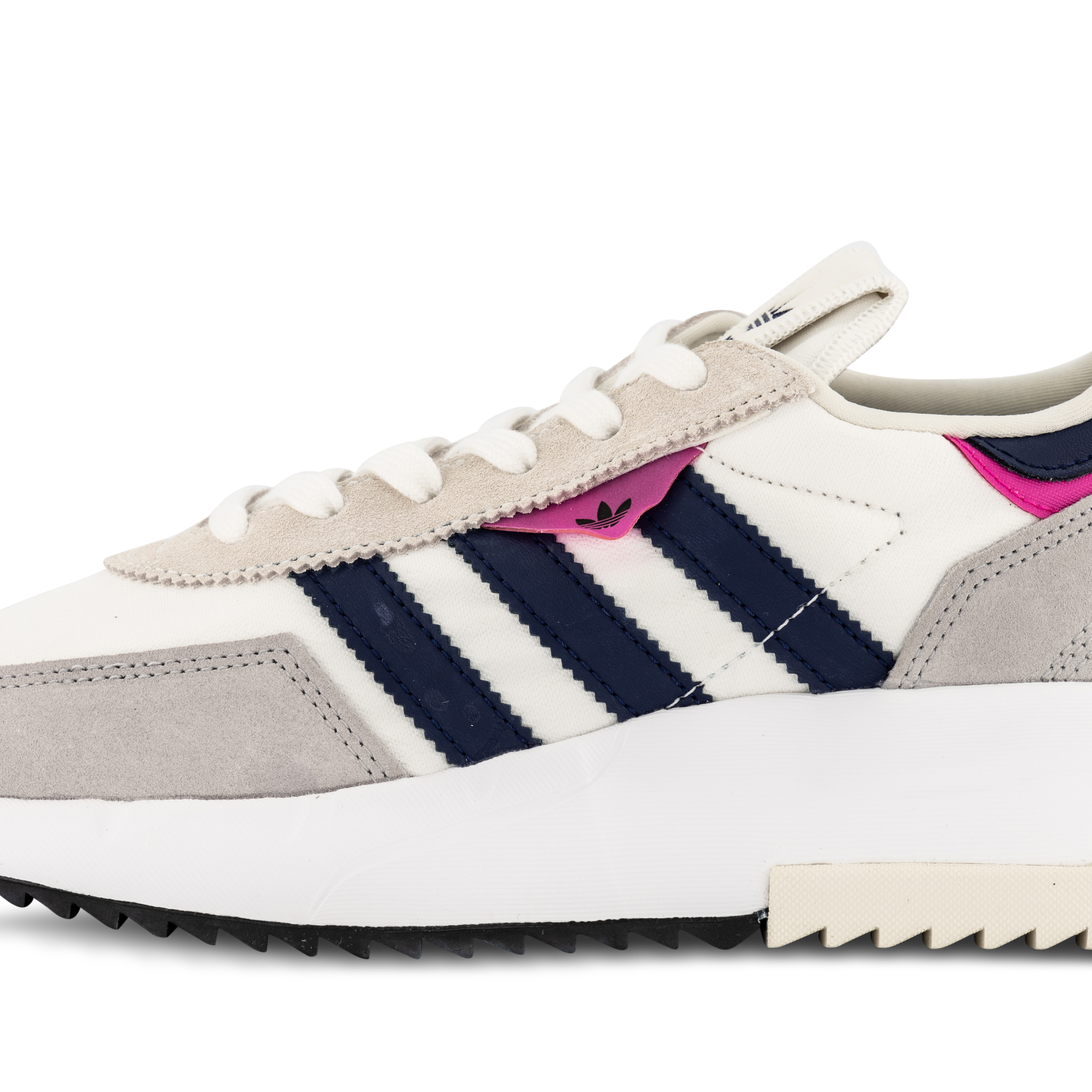 adidas Originals Retropy F2 Womens Core White/Navy/Shock Pink | Hype DC