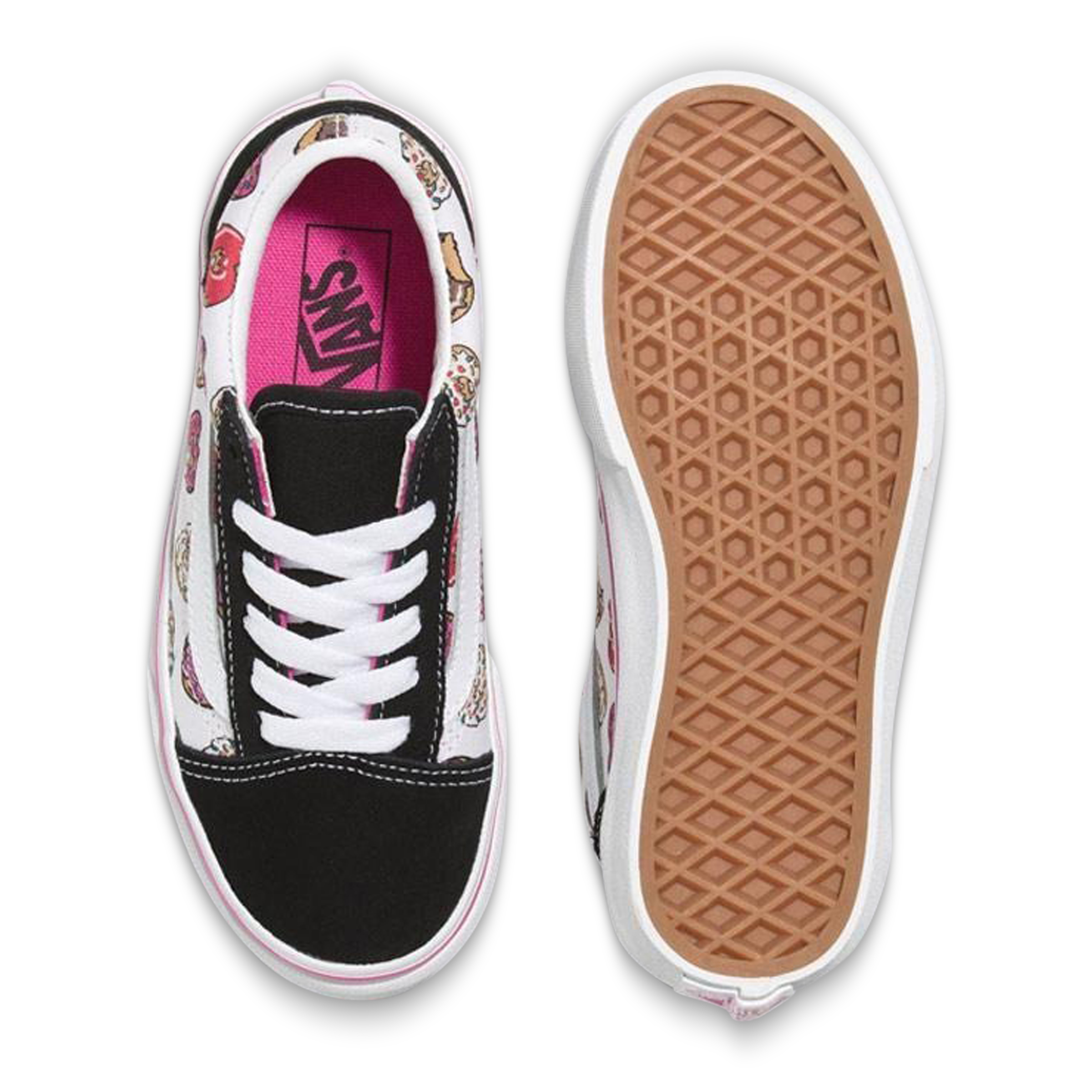 Vans Old Skool Love Kids Love Vans Black/Pink | Hype DC