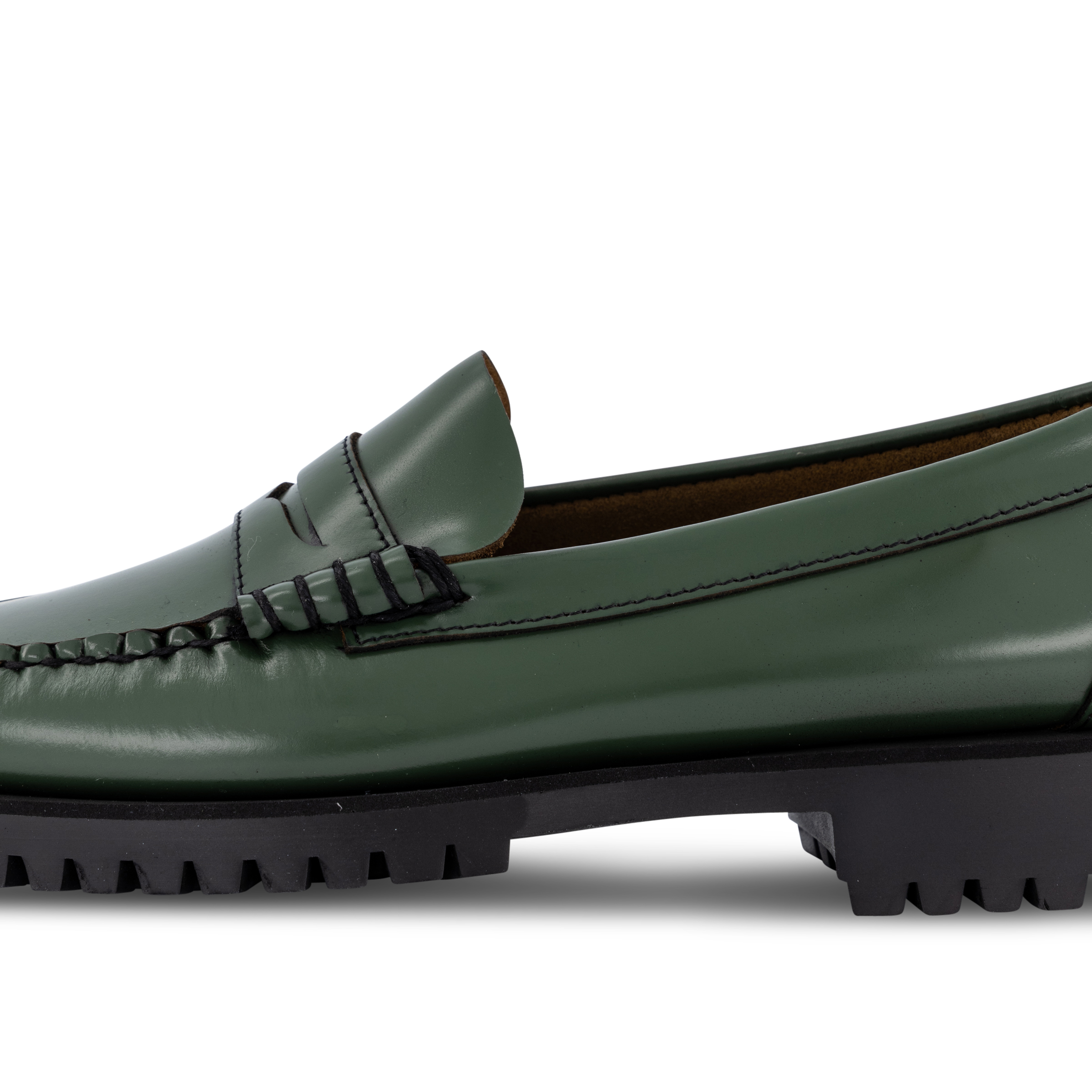 Sebago Dan Lug Womens Green Chive | Hype DC