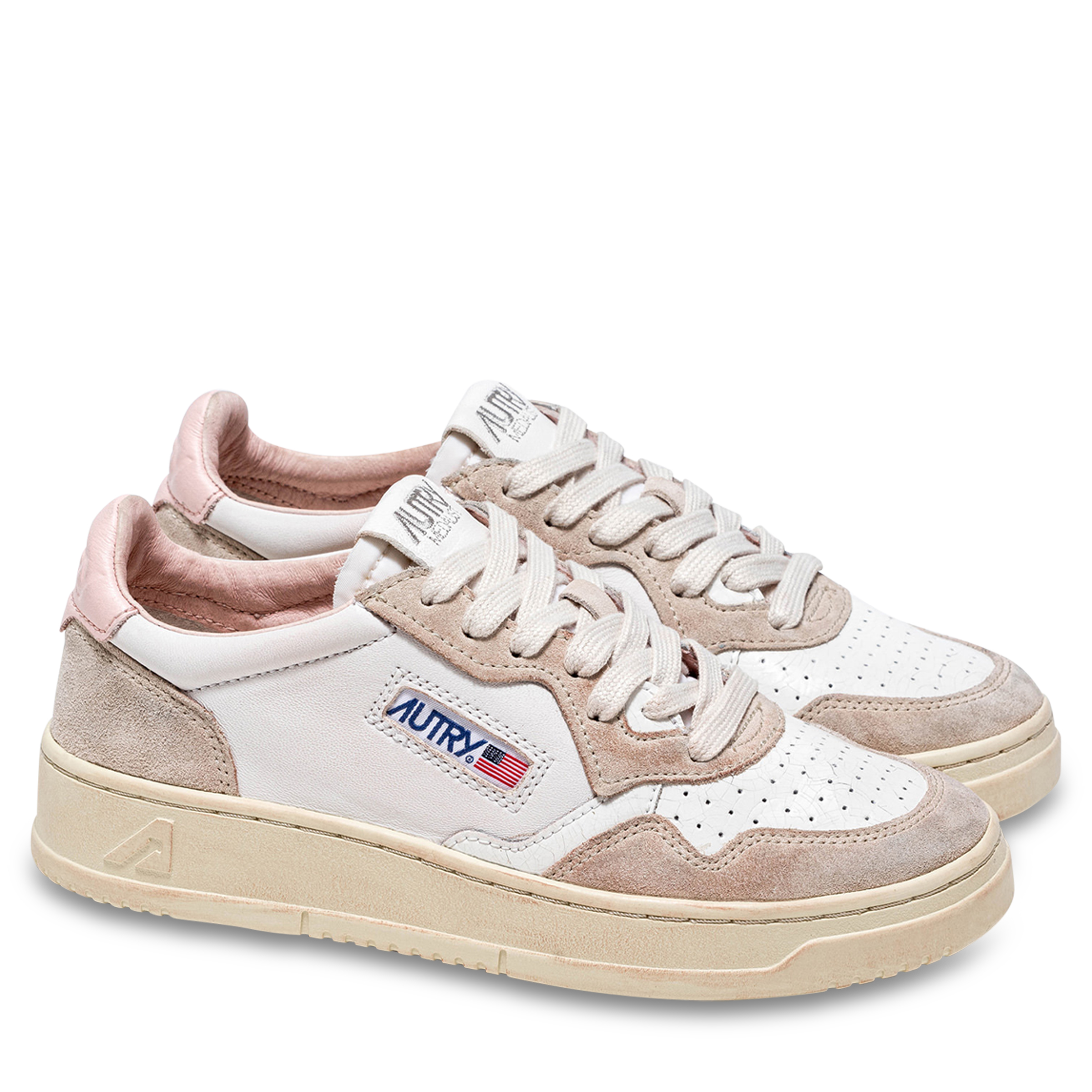 Autry Medalist Womens White/Powder | Hype DC