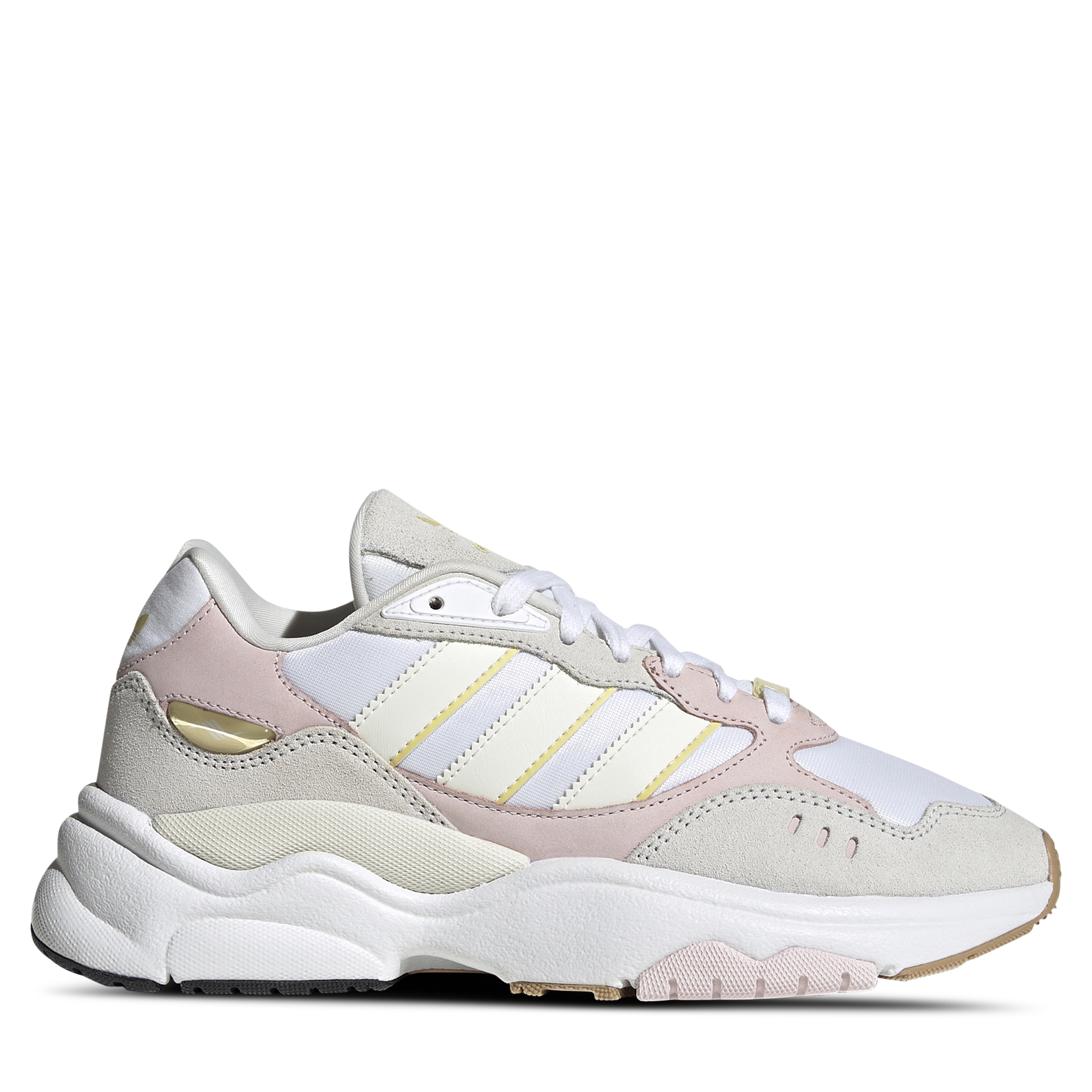 adidas Originals Retropy F90 White/Off White/Almost Pink | Hype DC