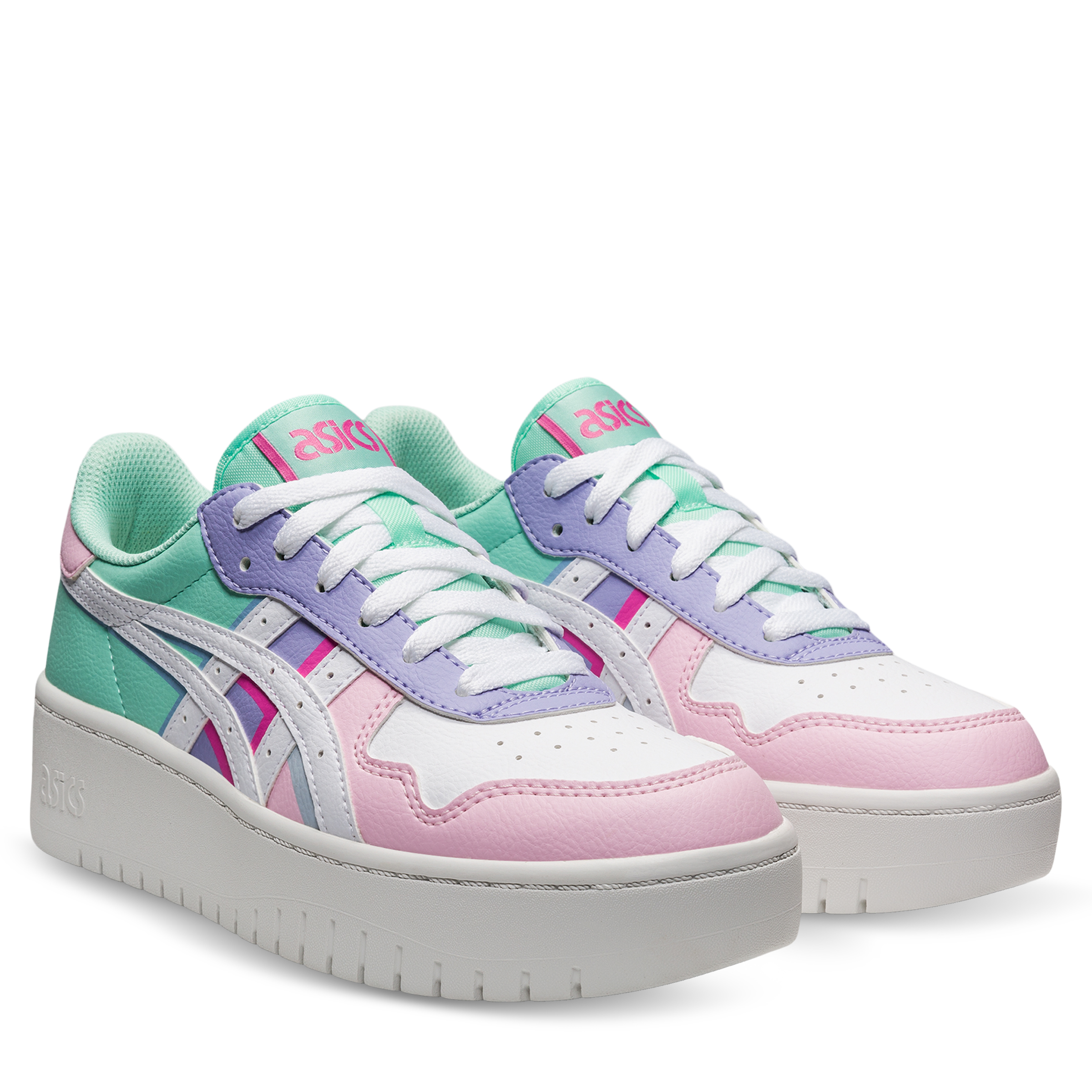 ASICS Sportstyle Japan S Platform Womens White/Cotton Candy | Hype DC