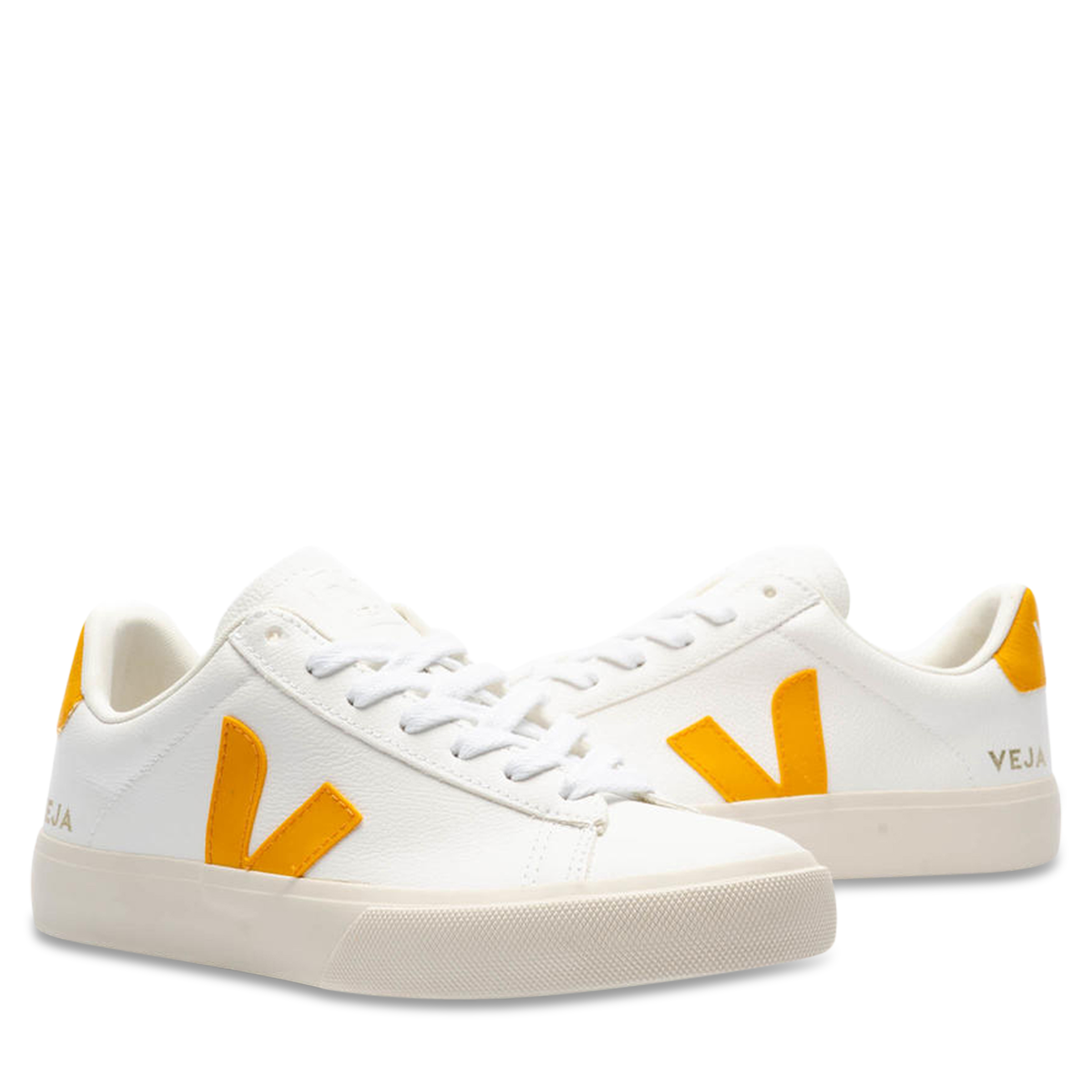VEJA Campo Womens White/Orange | Hype DC
