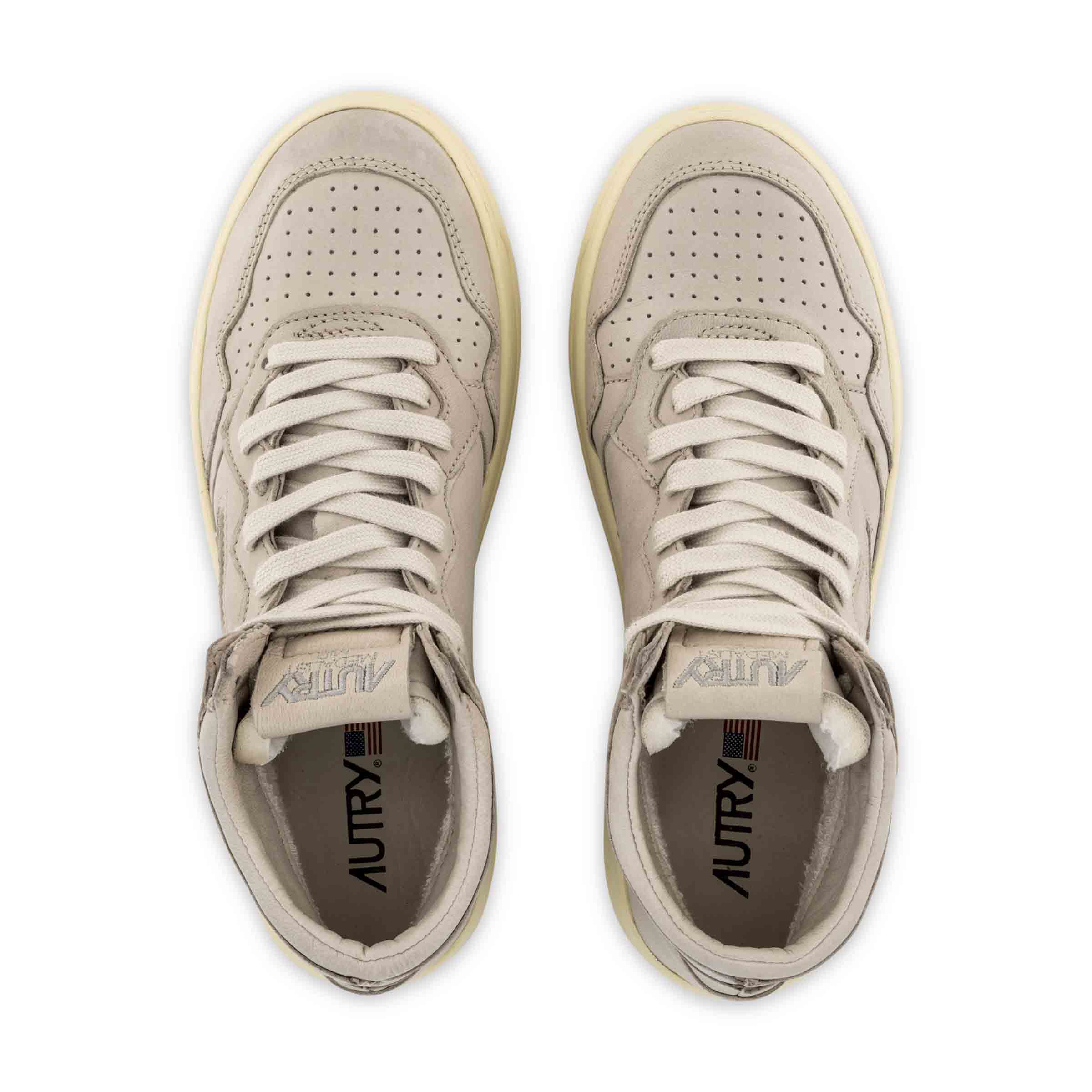 Autry Medalist Mid Womens Grey | Hype DC