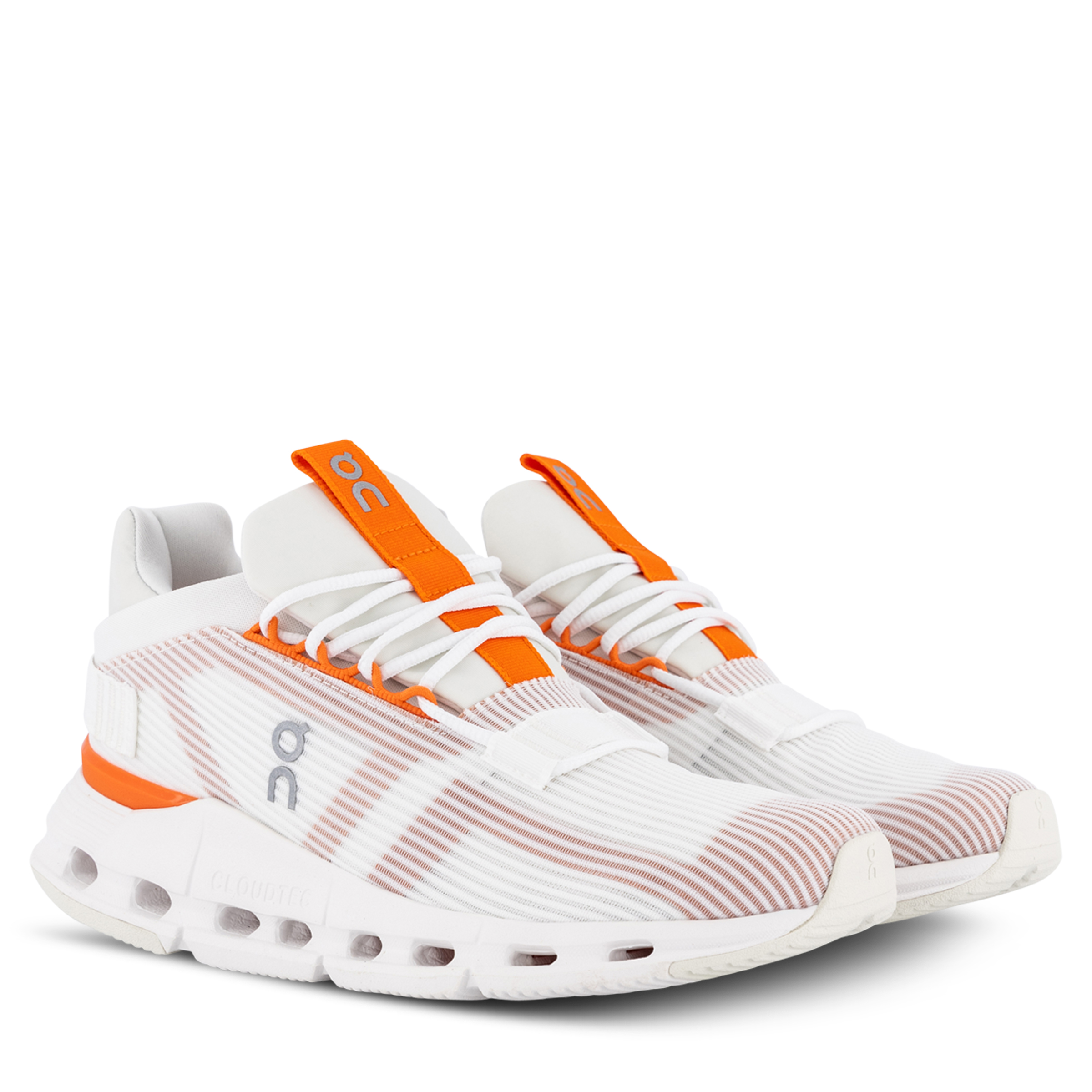 On Cloudnova Void Undyed Womens Undyed White / Flame | Hype DC